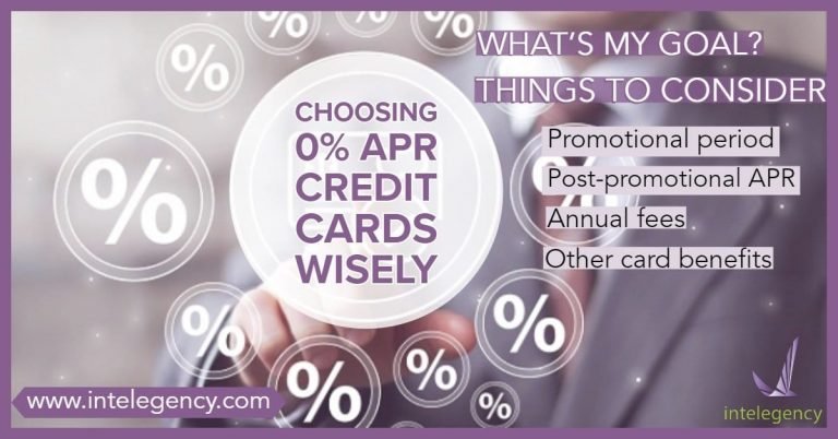 Choosing 0% APR credit cards wisely: Before you apply consider 4 factors